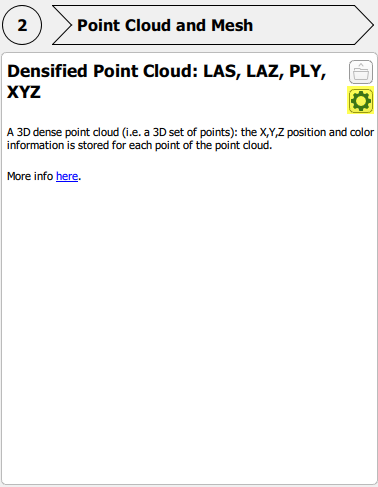 Menu Process > Output Status... - PIX4Dmapper